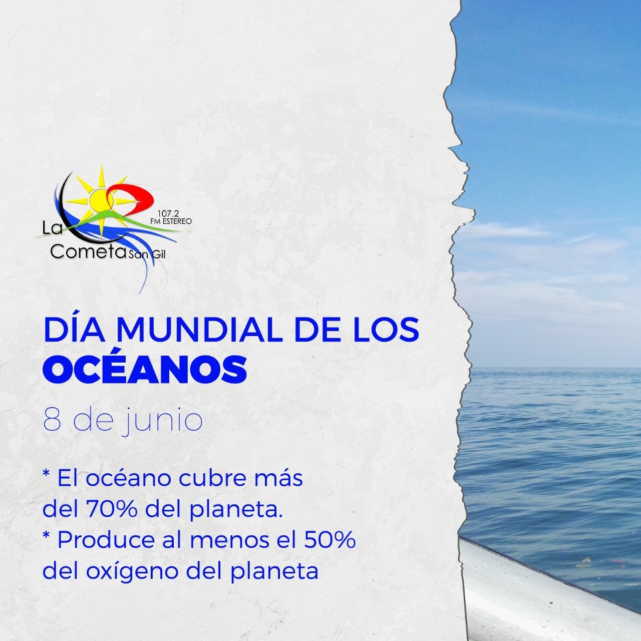 DÍA MUNDIAL DE LOS OCÉANOS - La cometa Radio